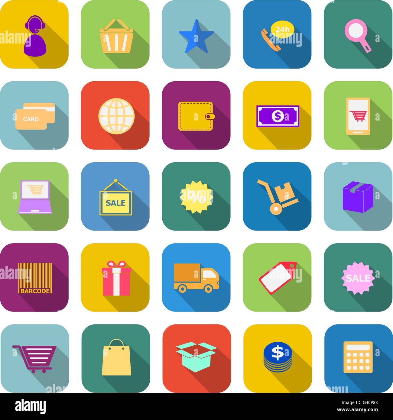 Cash register on white Stock Vector Images - Alamy