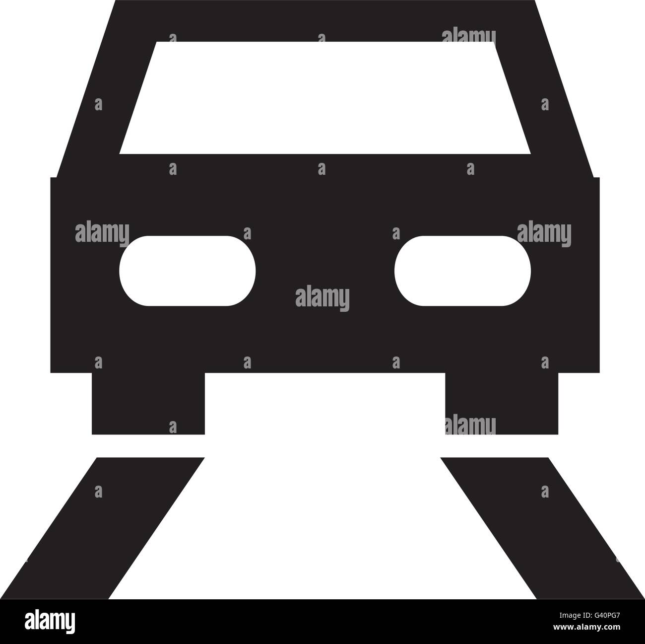 car on the road design Stock Vector Image & Art - Alamy