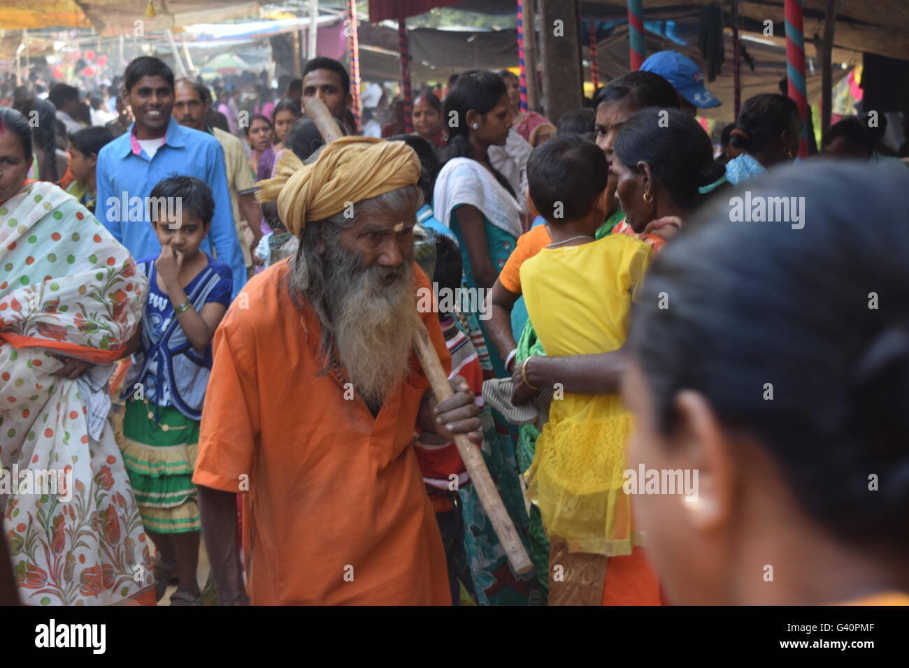 Indian Old Sadhu Baba High Resolution Stock Photography and Images - Alamy
