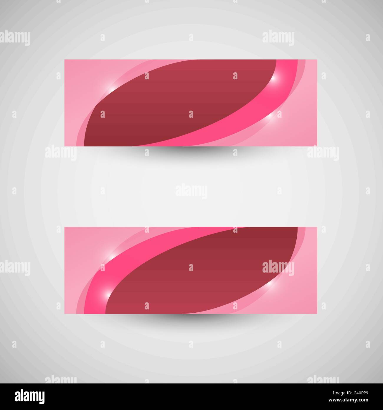 Abstract pink banner hi-res stock photography and images - Alamy