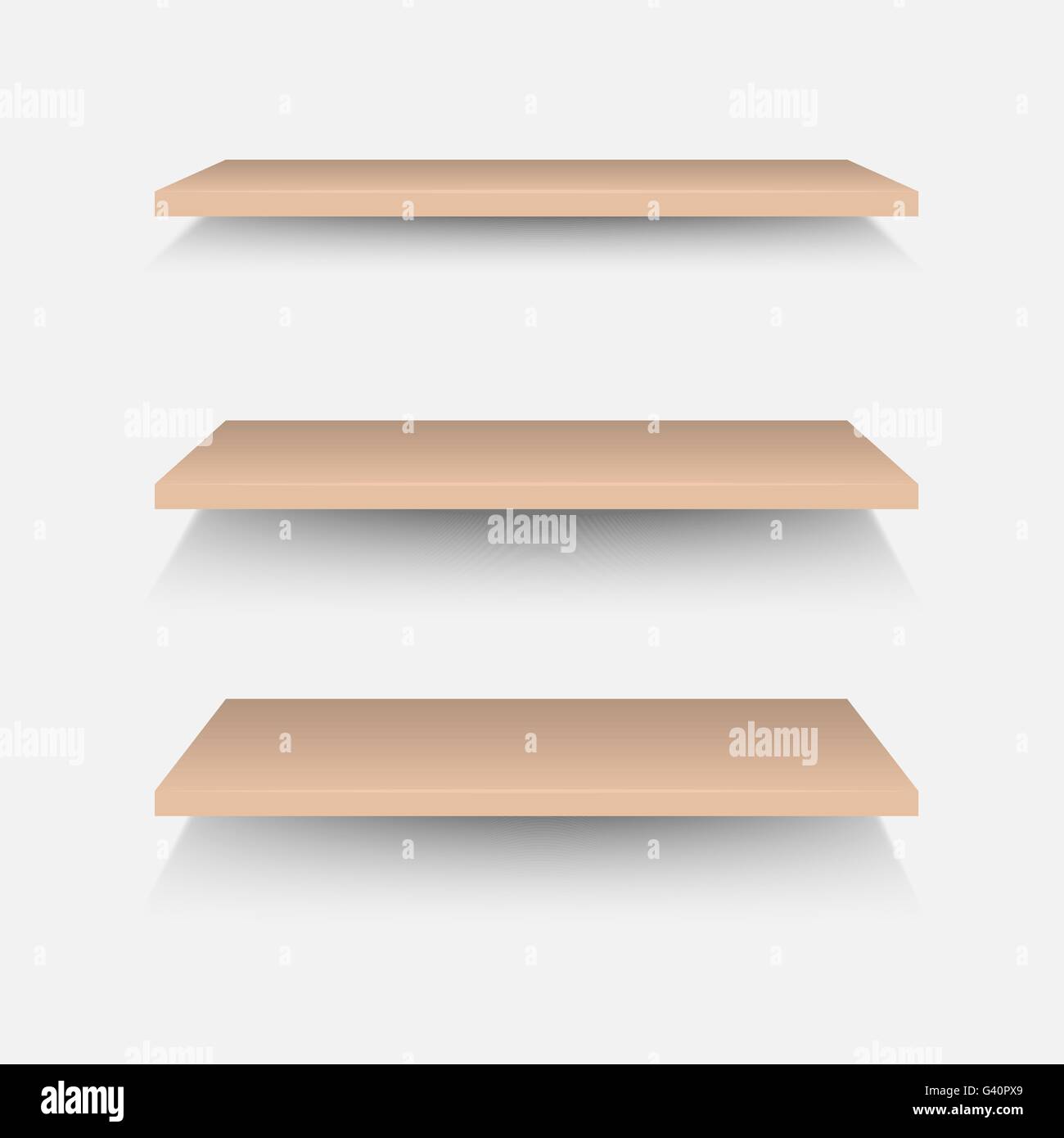 Realistic store shelves wall Stock Vector Images - Alamy