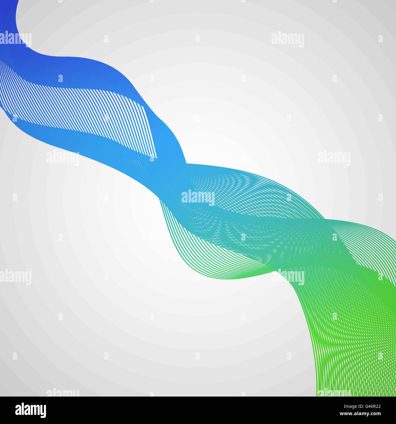 Abstract blue and green wave background, stock vector Stock Vector ...