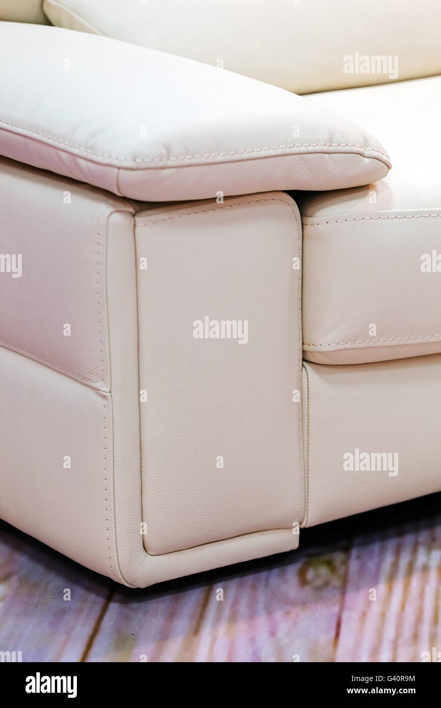 Detail of classic furniture sofa in living room Stock Photo - Alamy