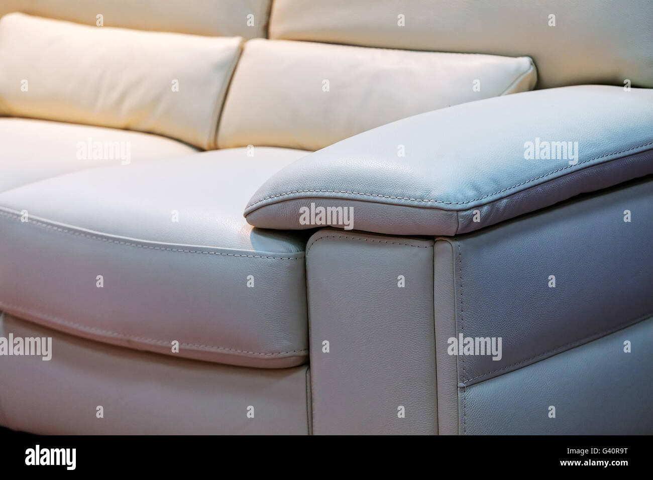 Detail of classic furniture sofa in living room Stock Photo - Alamy