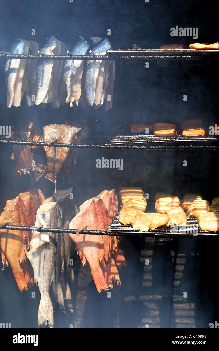 Fish smokehouse hi-res stock photography and images - Alamy