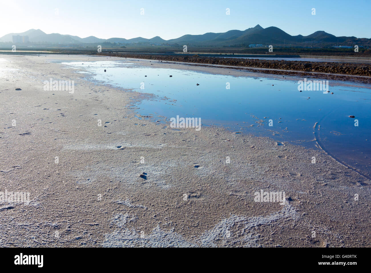 Pink salt lakes hi-res stock photography and images - Alamy