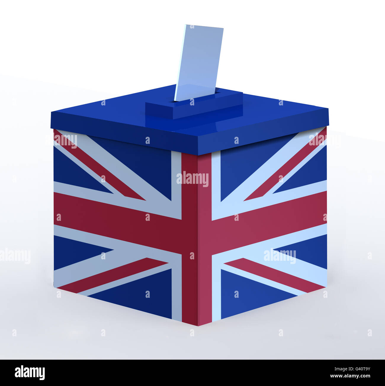 English flag polling hi-res stock photography and images - Alamy