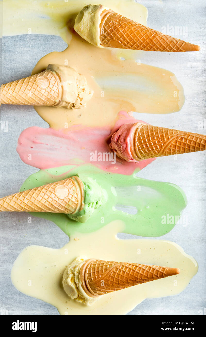 Images Of Melting Ice Cream A Melting Ice Cream Cake Never Looked So