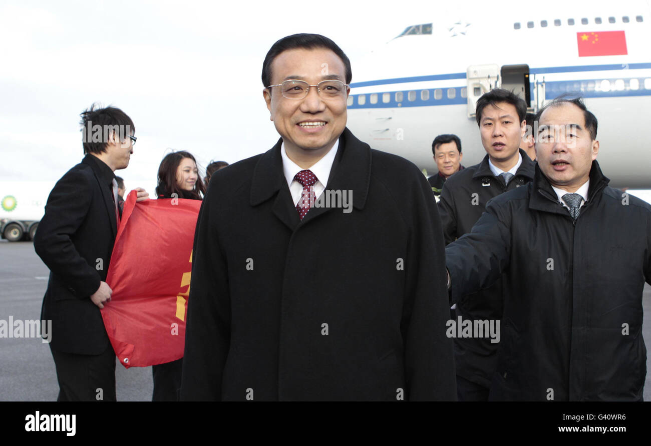 China's Vice Premier Li Keqiang visits UK Stock Photo - Alamy