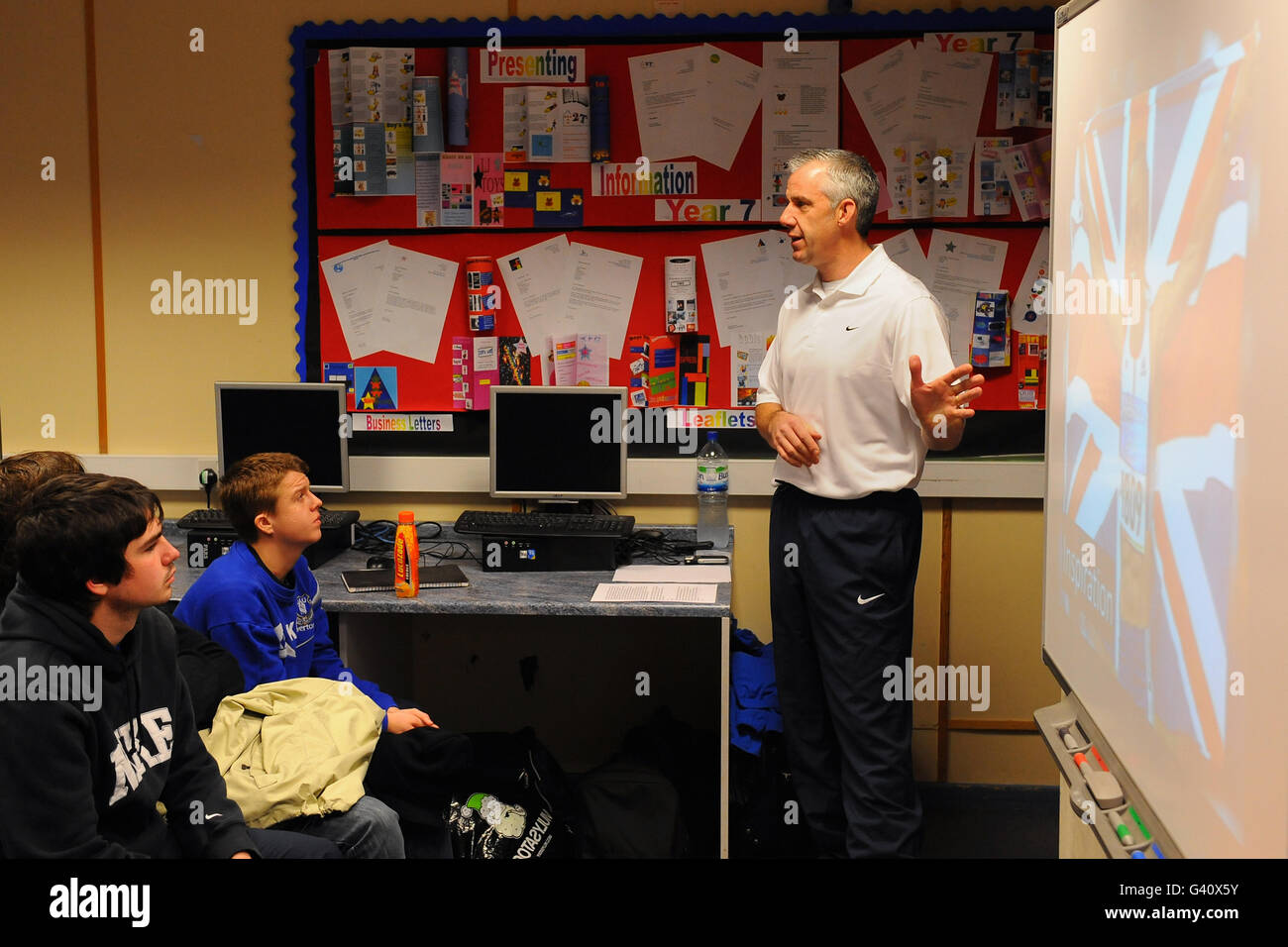 Soccer - Chris Foy Presentation - Childwall Sports College. Referee ...