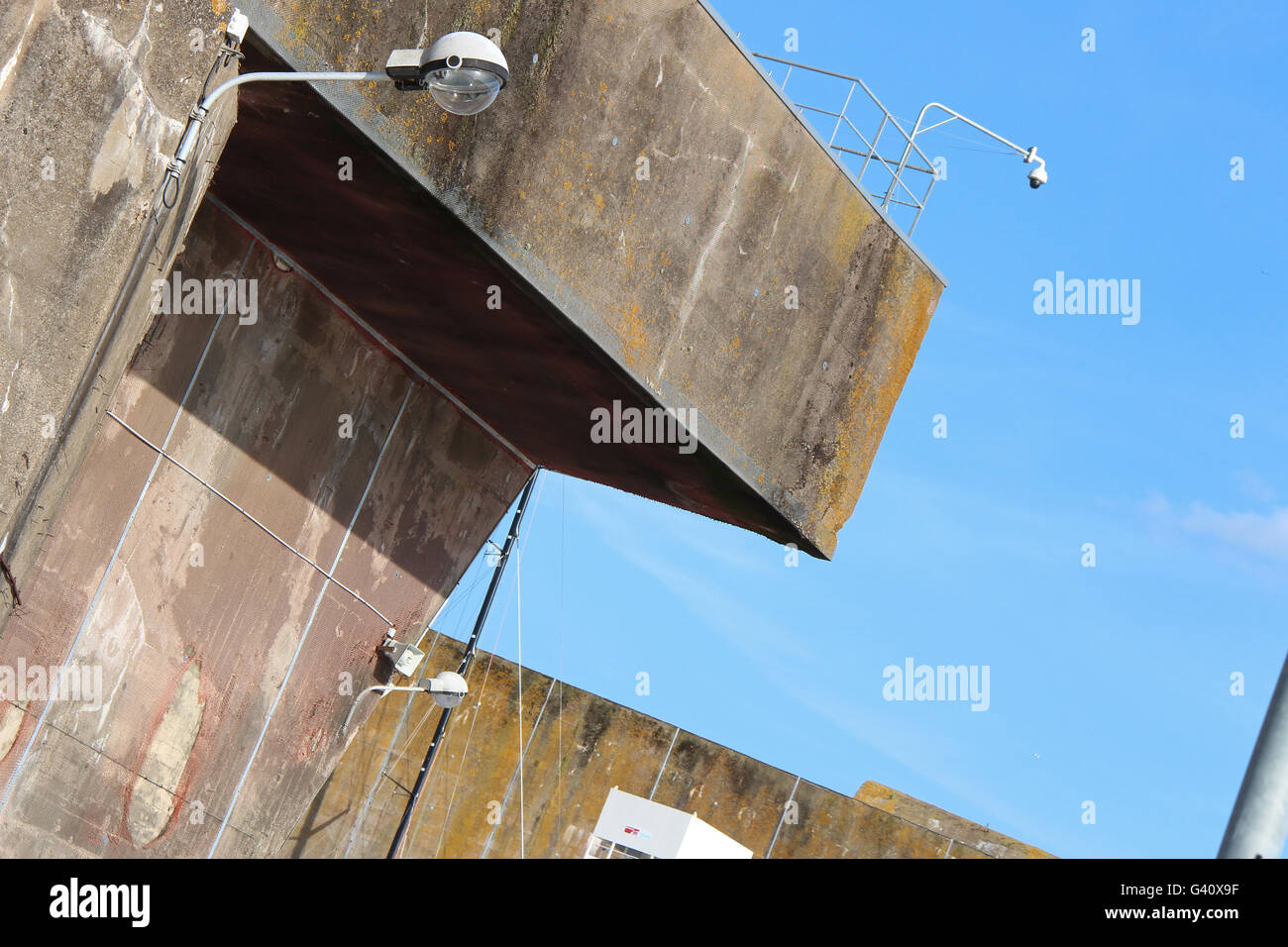 Buildings in the naval base in Lorient (France Stock Photo - Alamy