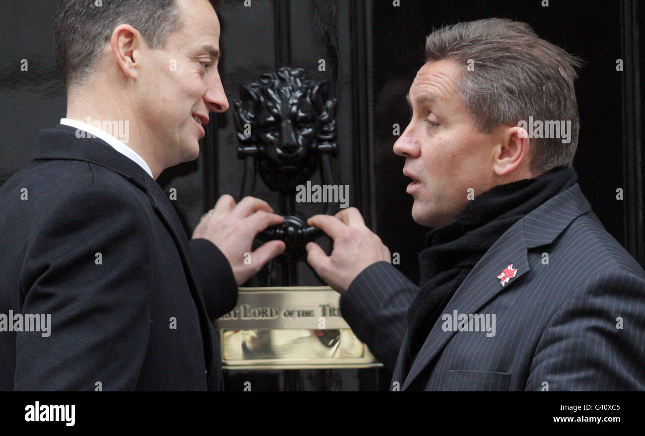 Business leaders at Downing Street Stock Photo - Alamy