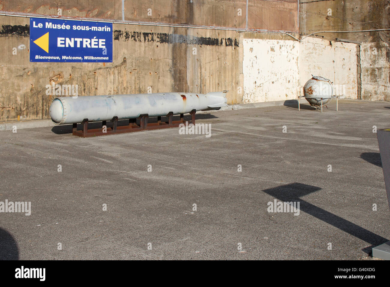 Naval base in Lorient (France Stock Photo - Alamy