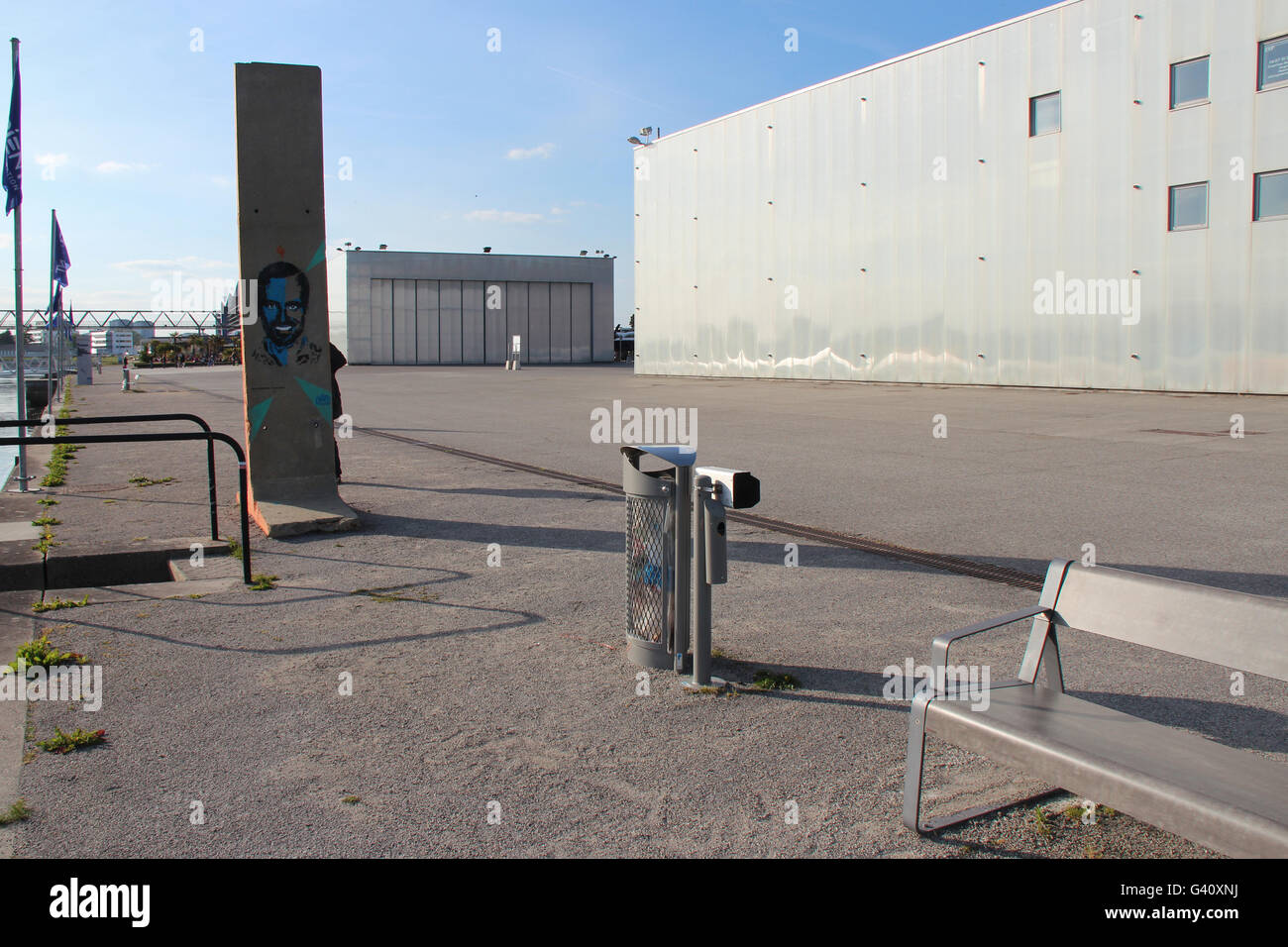 Buildings in the naval base in Lorient (France Stock Photo - Alamy