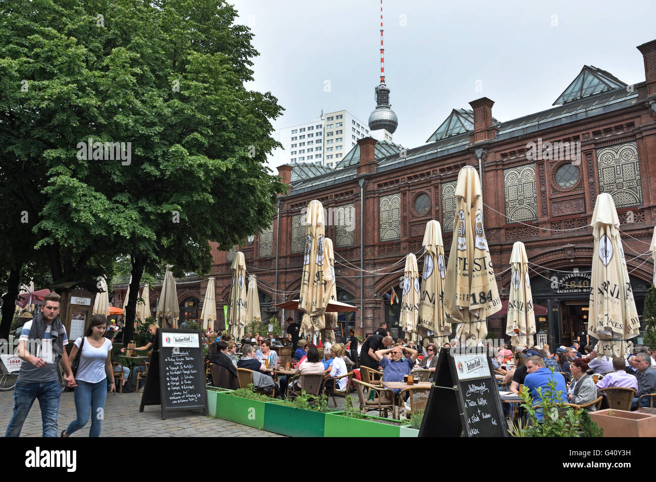 Hackescher markt area scheunenviertel hi-res stock photography and ...