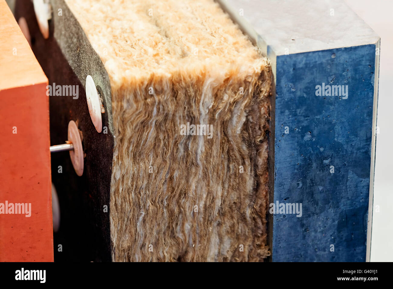 Sustainable echo absorber sandwich panel for wall Stock Photo - Alamy