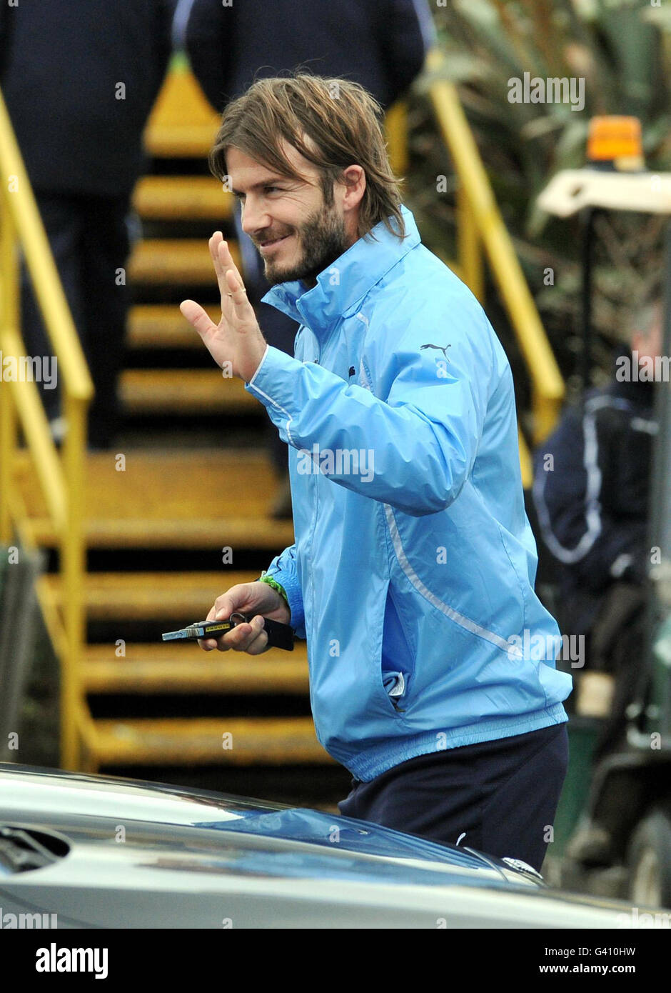 Soccer - David Beckham Medical at Tottenham Hotspurs - Chigwell ...