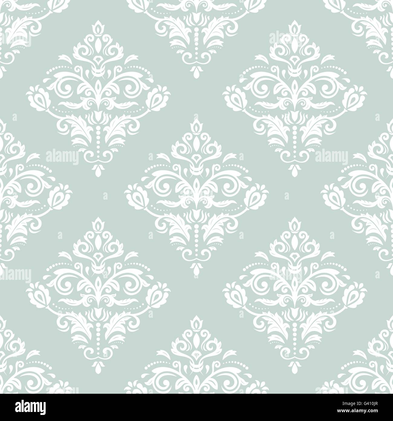 Seamless Vector Wallpaper in the Style of Baroque Stock Vector Image & Art - Alamy