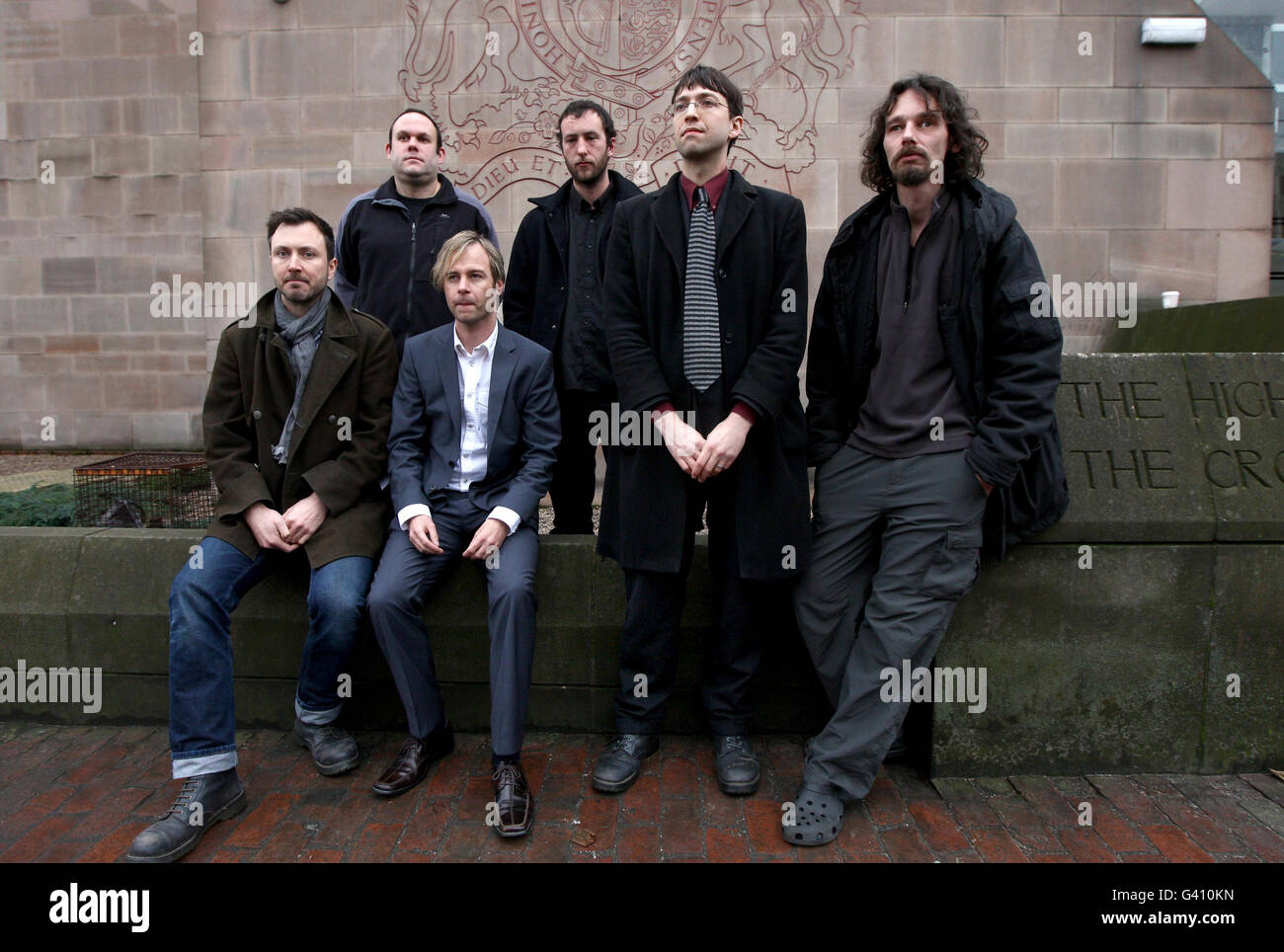 Defendants in the Nottingham Crown Court case against the Ratcliffe ...