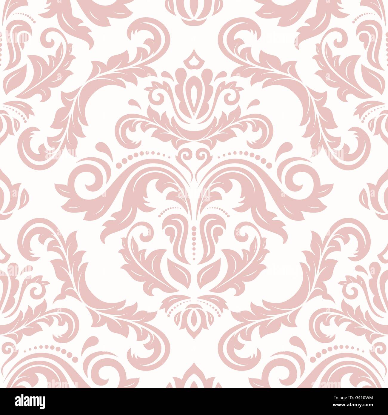 Seamless Vector Wallpaper in the Style of Baroque Stock Vector Image & Art - Alamy
