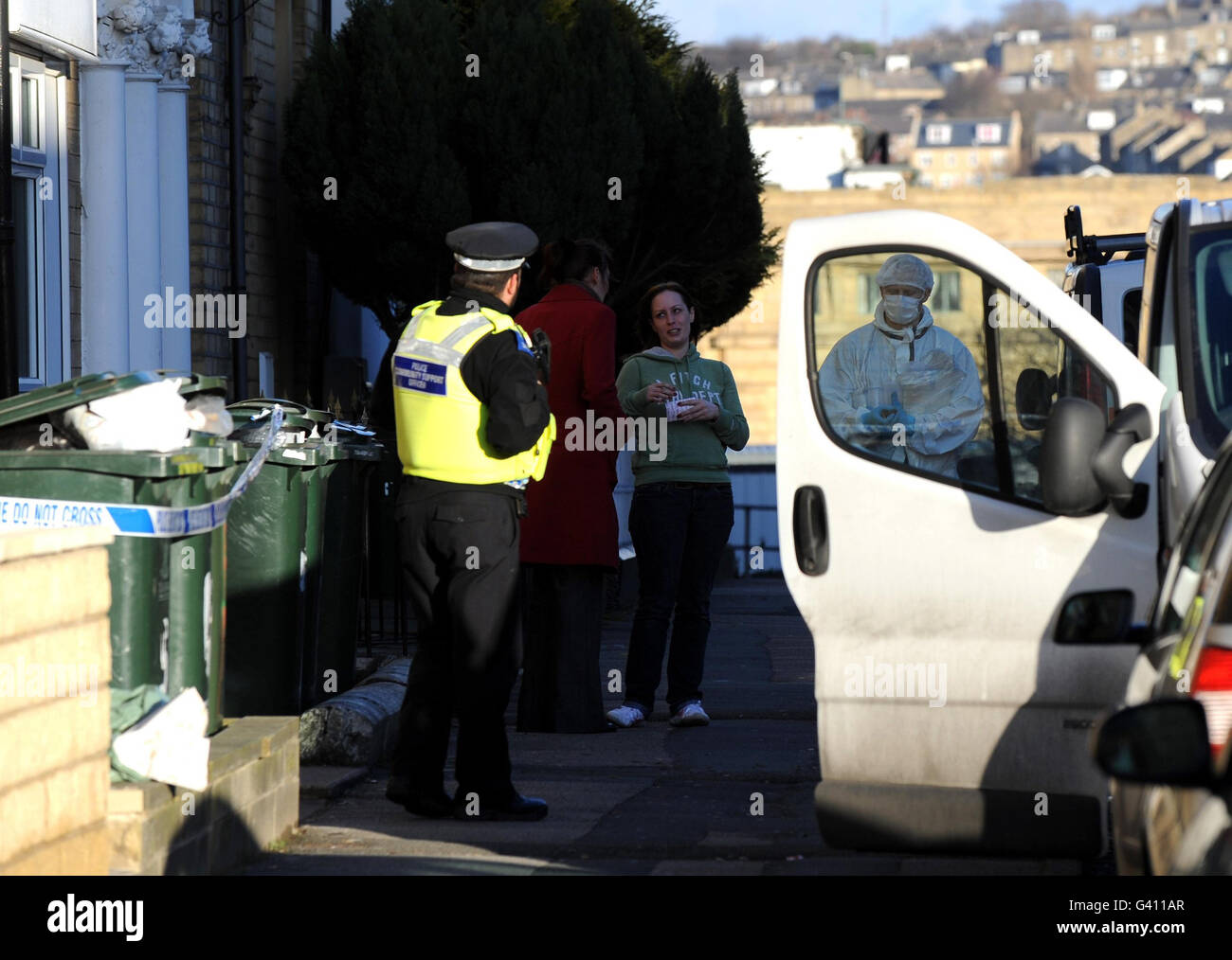 Where two dead bodies have been discovered hi-res stock photography and ...