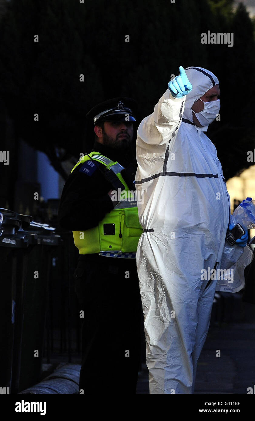 Where two dead bodies have been discovered hi-res stock photography and ...