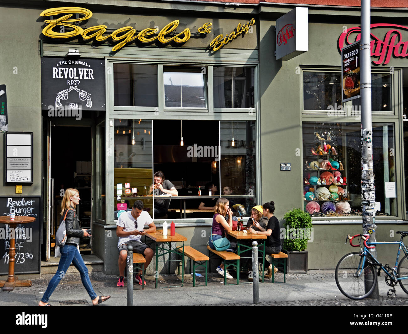 Hackescher markt area scheunenviertel hi-res stock photography and ...