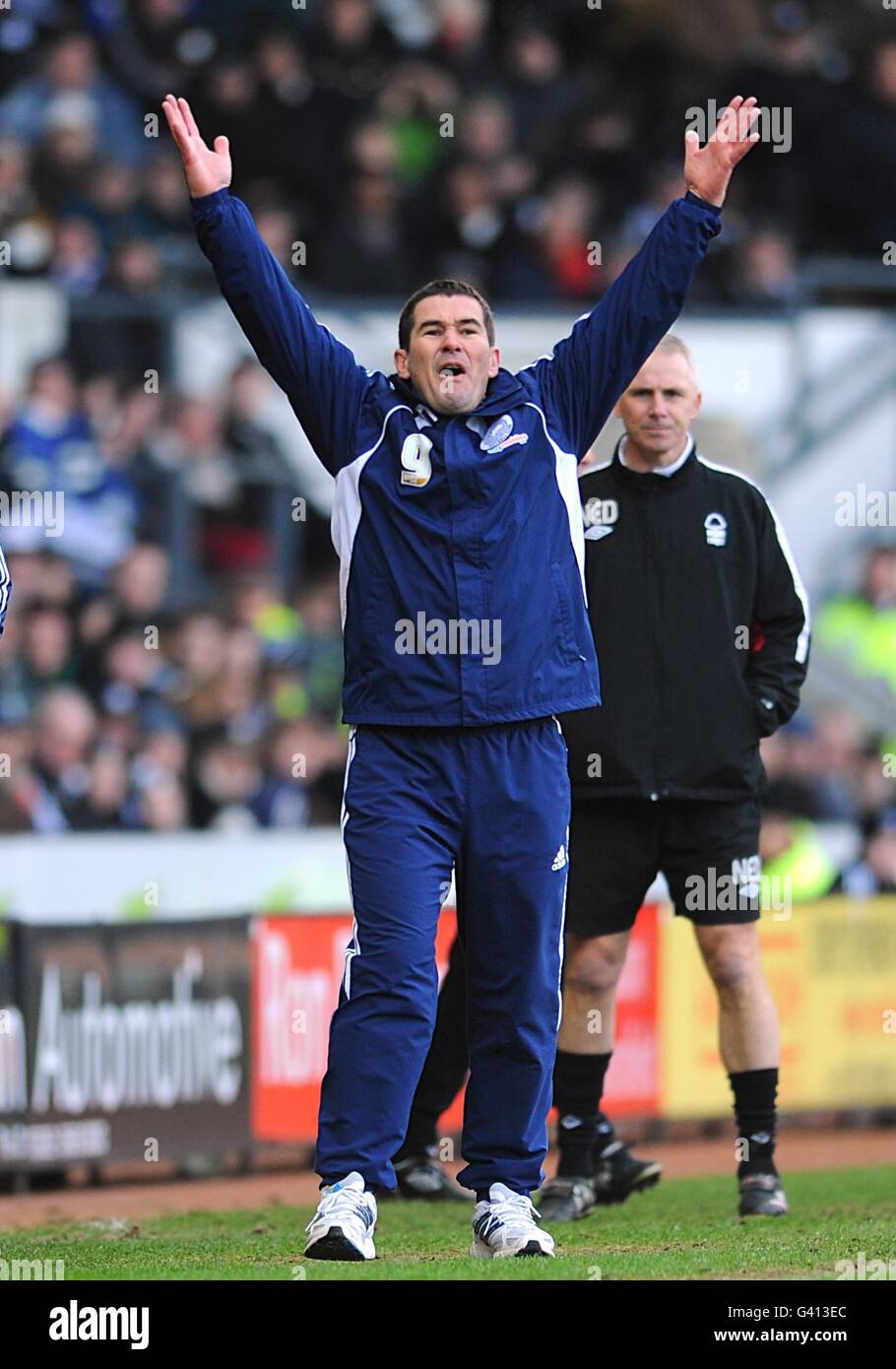 Nigel clough nottingham forest hi-res stock photography and images - Alamy
