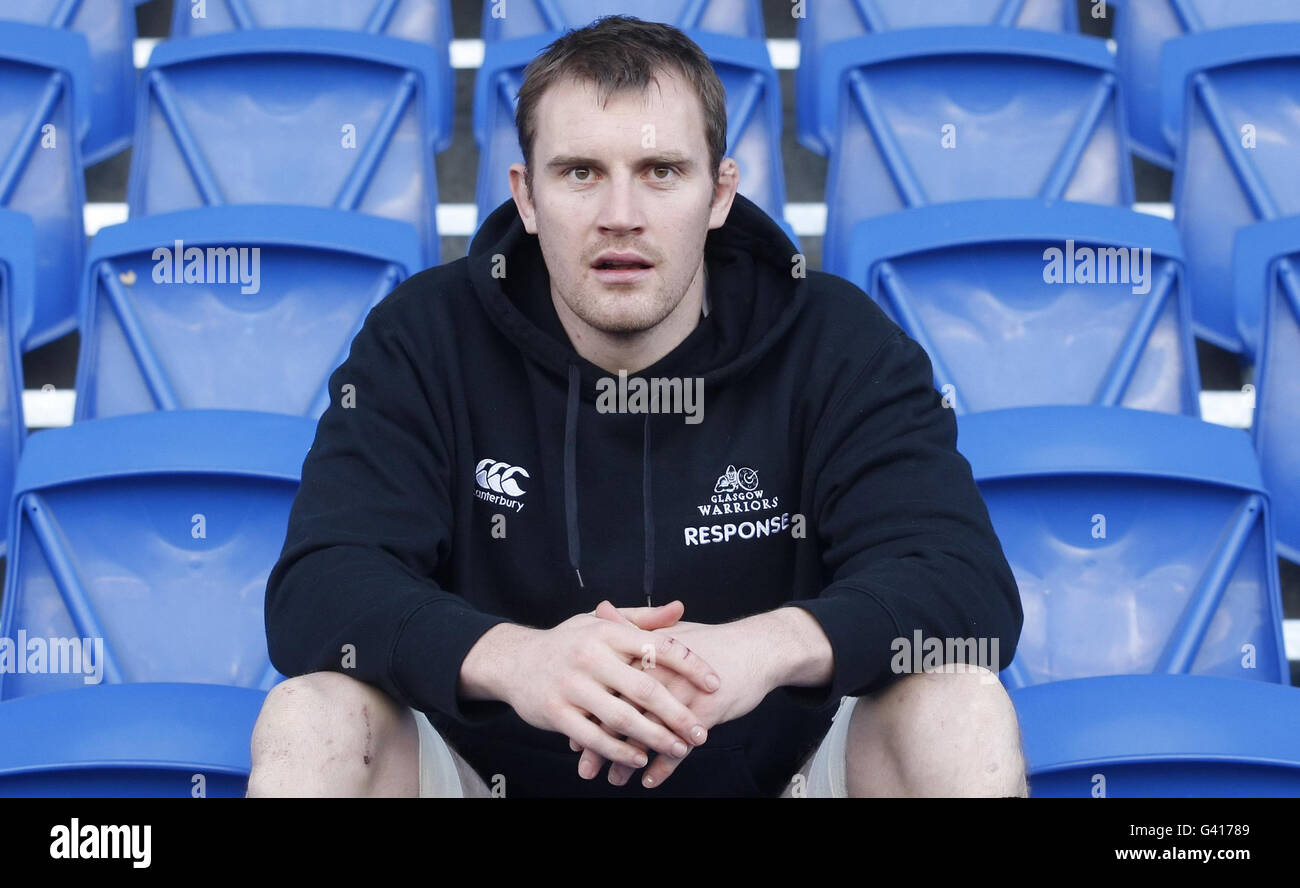 Glasgow Warriors' Alastair Kellock during the team announcement at ...