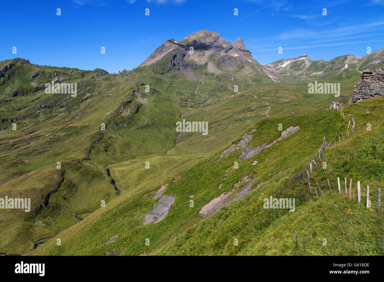 Grindelwald in the berner oberland hi-res stock photography and images ...