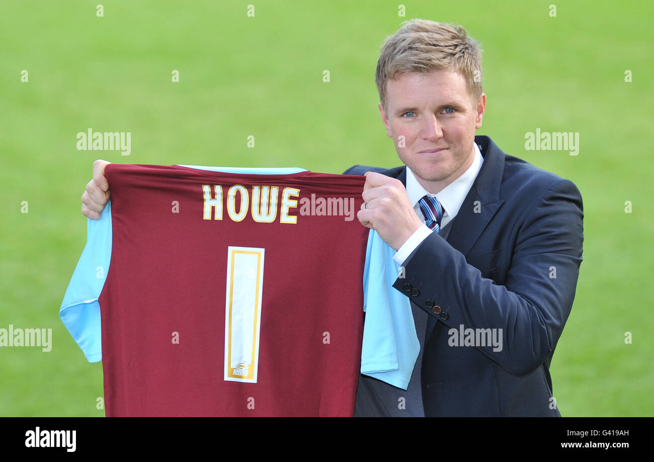 New Burnley manager Eddie Howe at Turf Moor, Burnley Stock Photo - Alamy