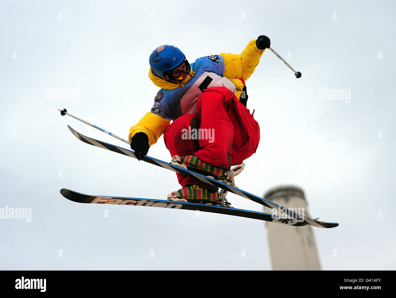 Winter Sport - Freeze Festival 2010 - Battersea Power Station Stock ...