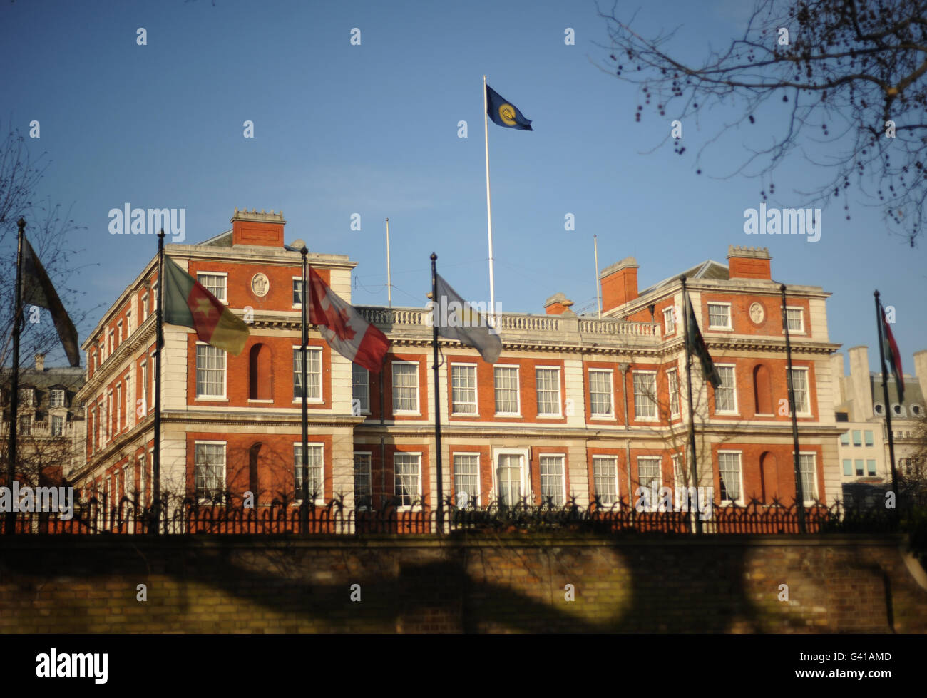 London stock. The Commonwealth Secretariat Stock Photo - Alamy