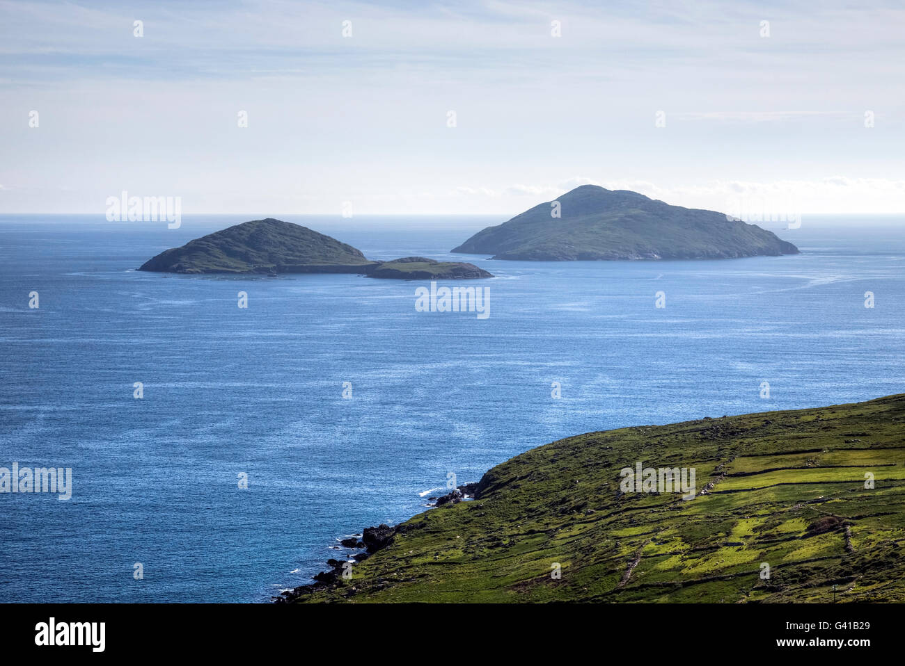 Scariff Island, Deenish Island, Ring of Kerry, Ireland Stock Photo - Alamy