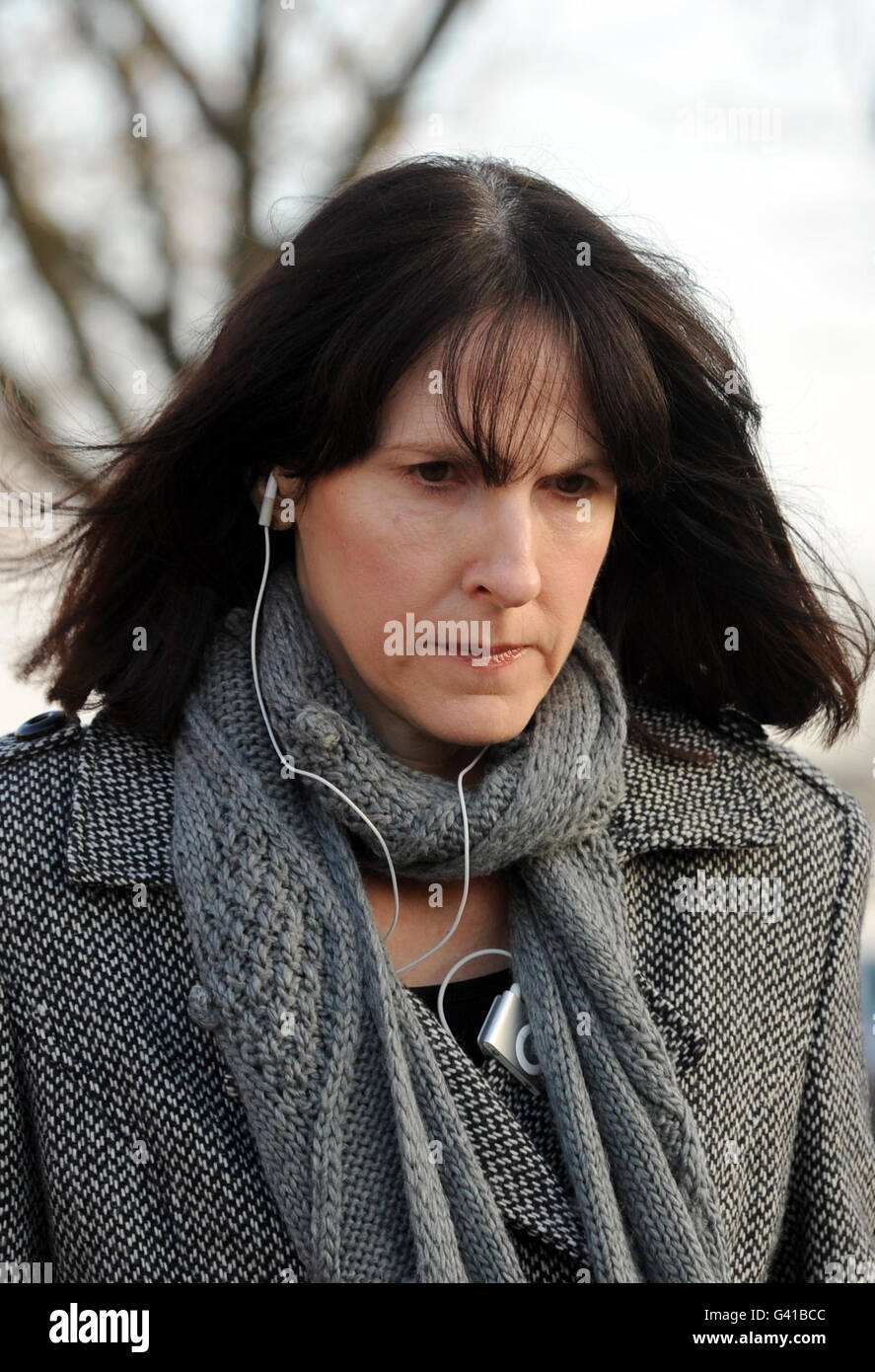 Laura Johnson, wife of former shadow chancellor Alan Johnson, leaves ...