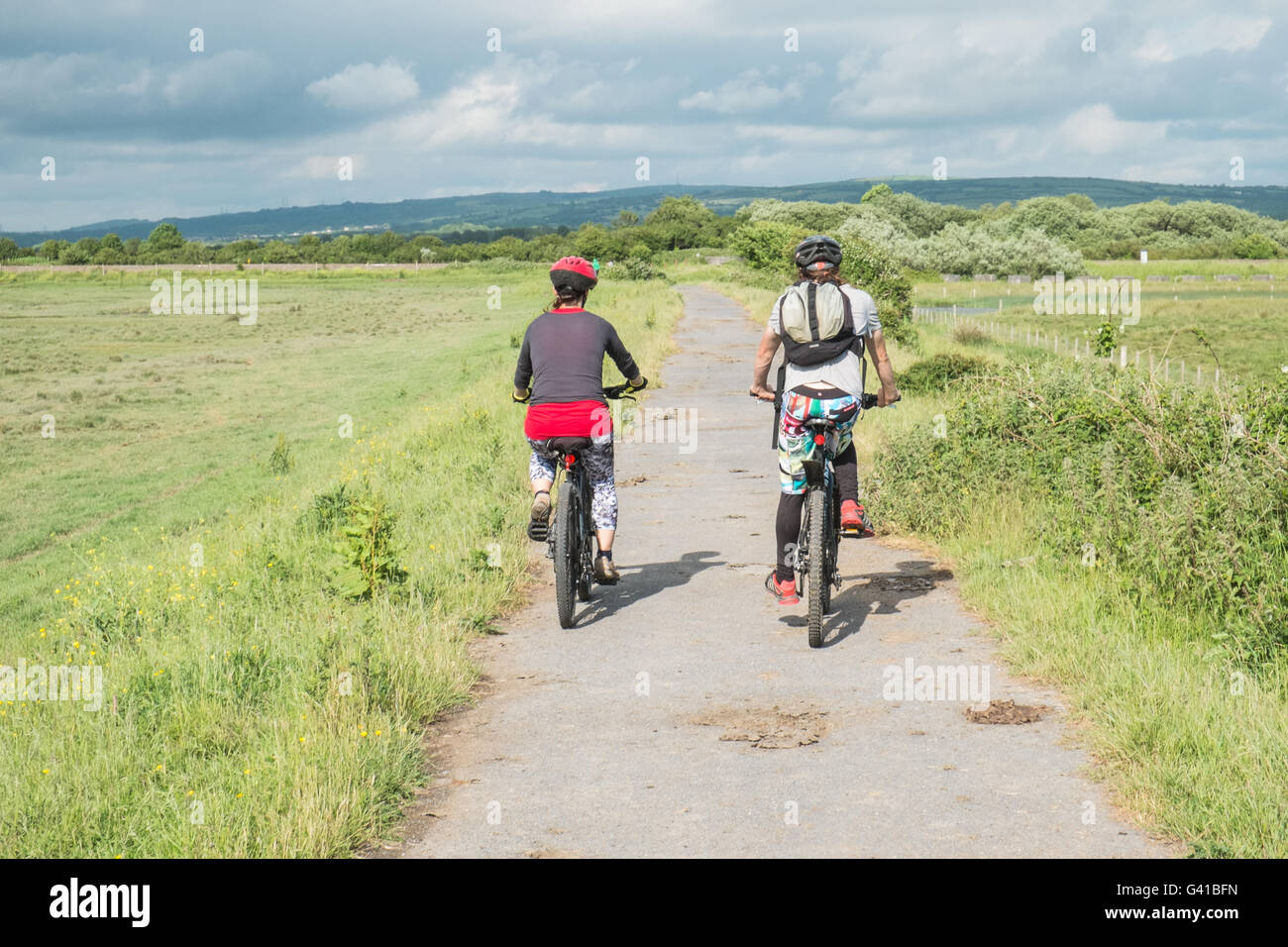 Welsh Coast Path Bike High Resolution Stock Photography and Images - Alamy