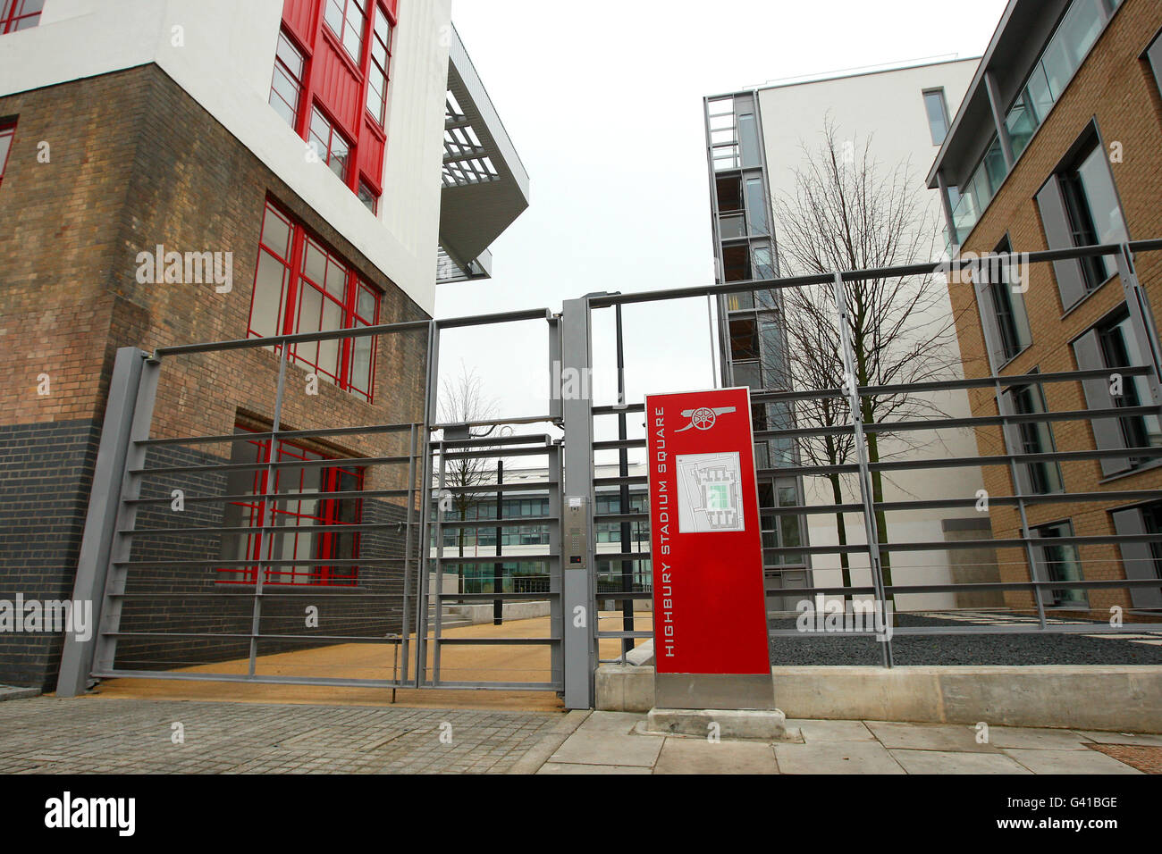 A general view of the site of the former home of Arsenal Football Club ...