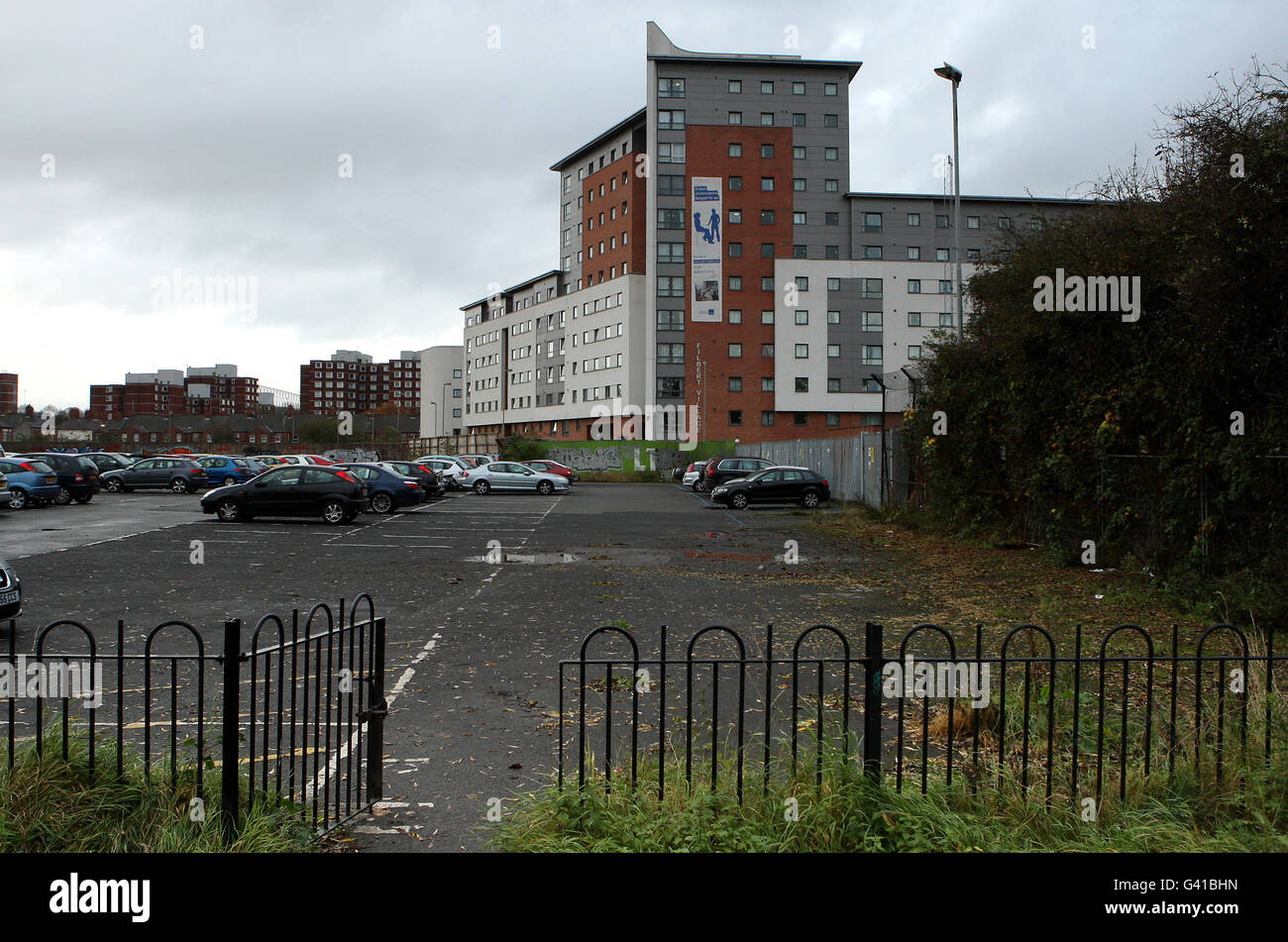 A general view of the site of the former home of Leicester City ...