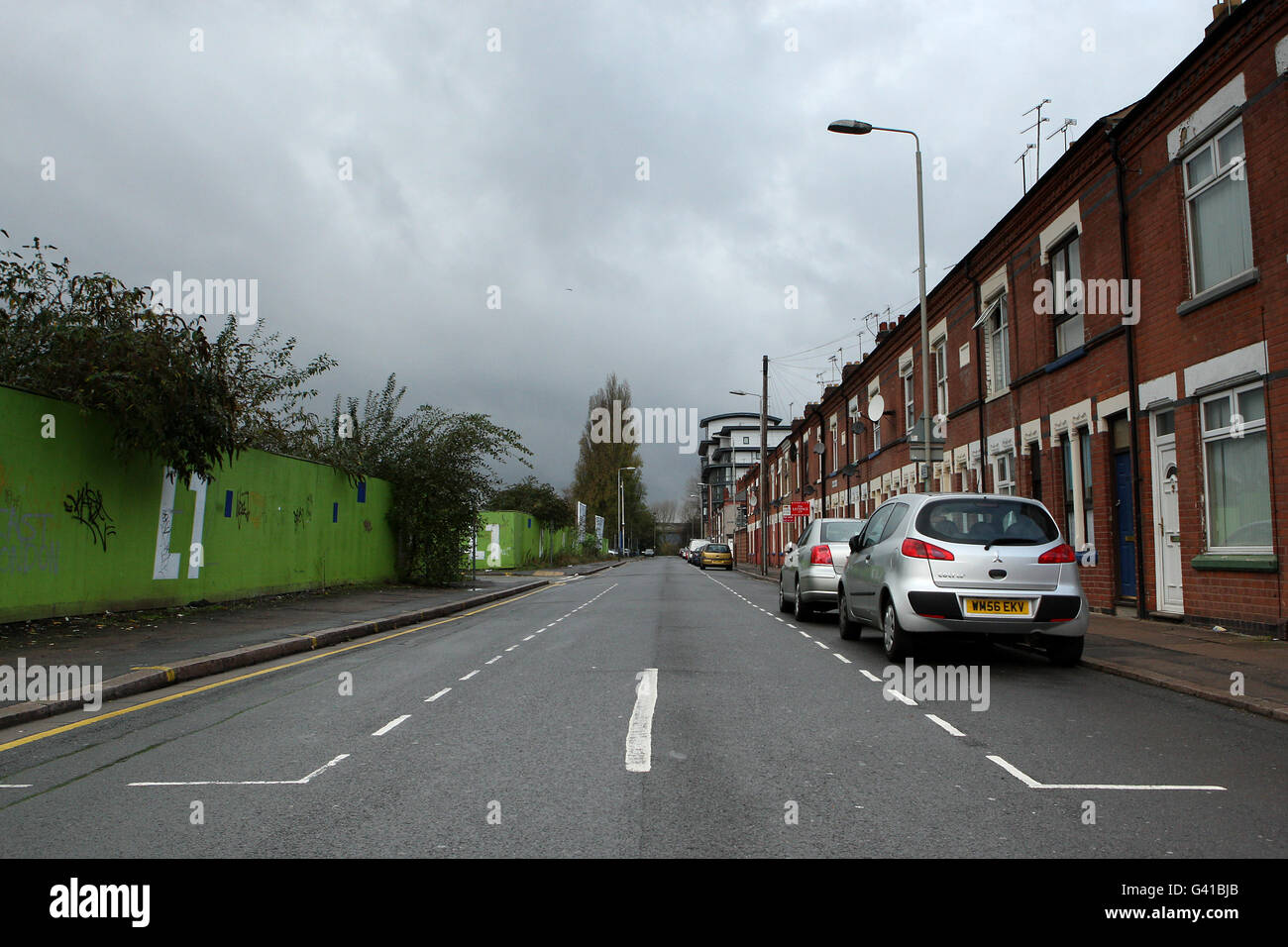 Leicester filbert street view hi-res stock photography and images - Alamy