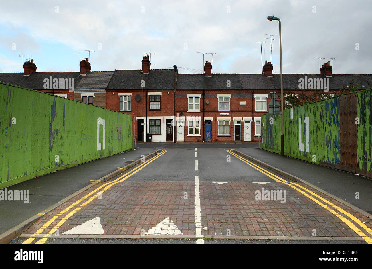A general view of the site of the former home of Leicester City ...