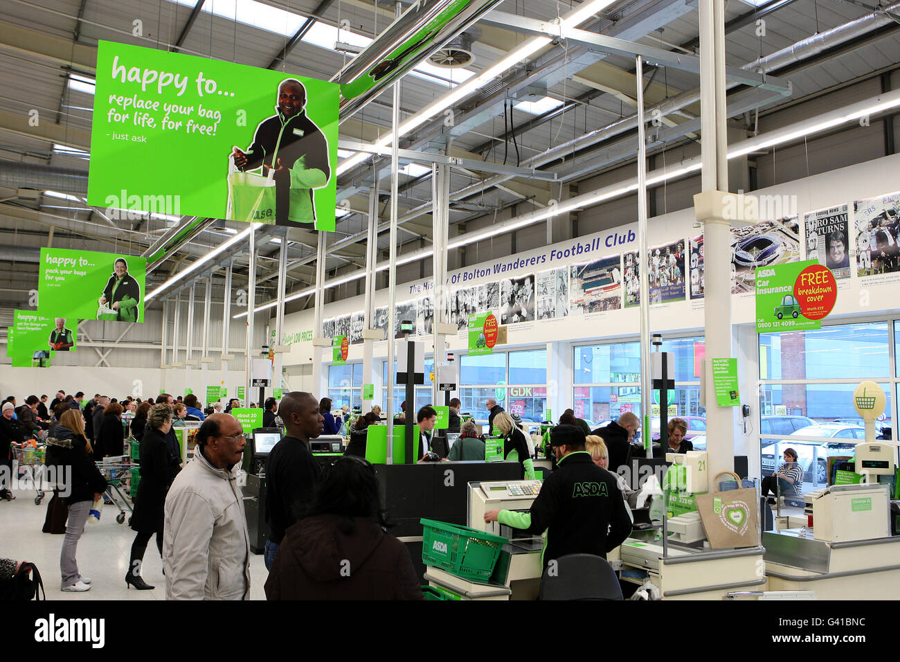 Burnden park asda hi-res stock photography and images - Alamy