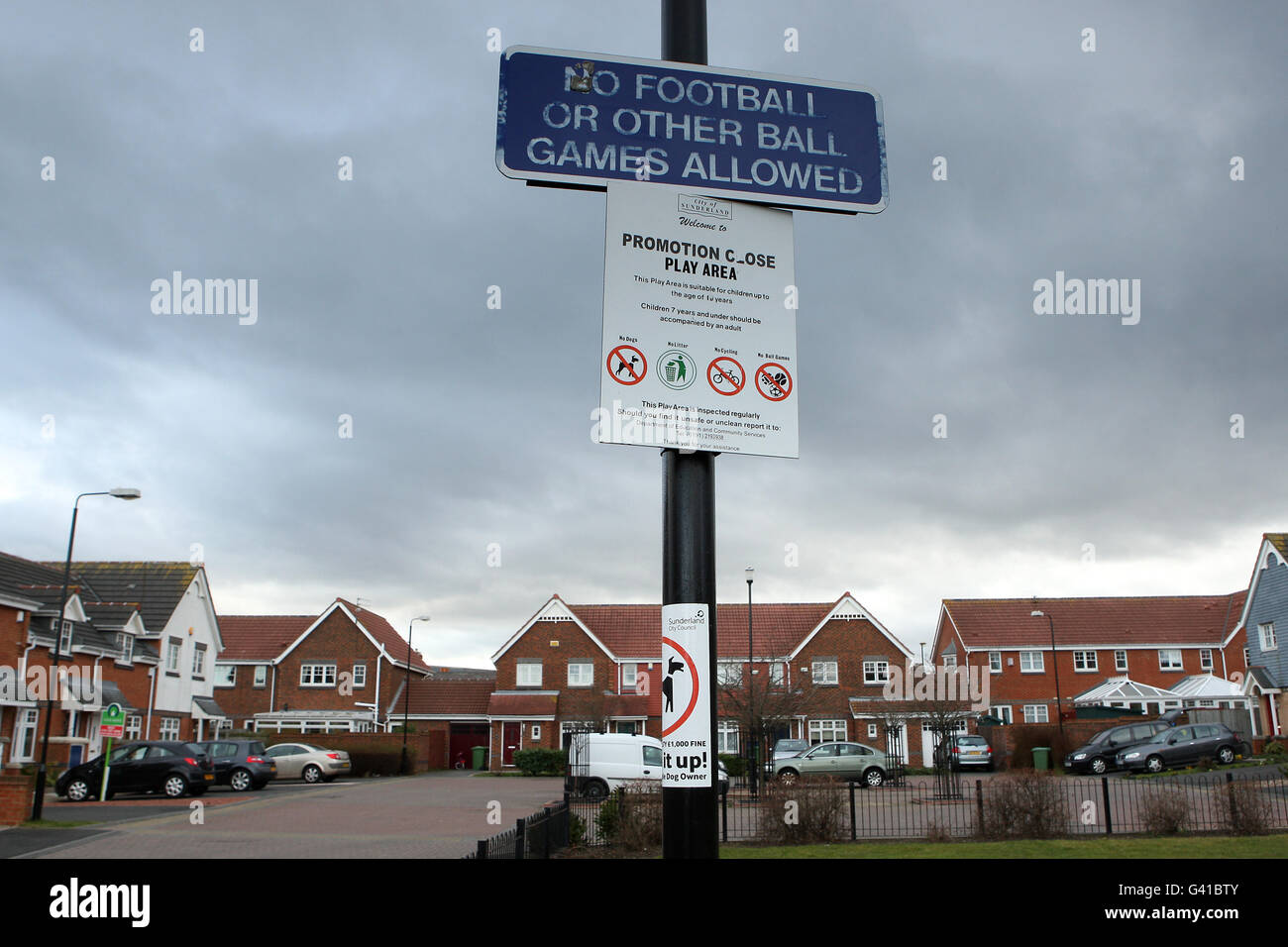 A general view of the site of the former home of Sunderland Football ...