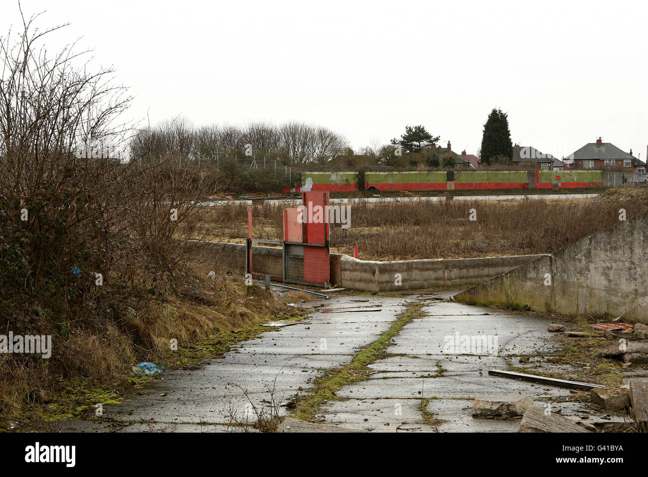 A general view of the site of the former home of Doncaster Rovers ...