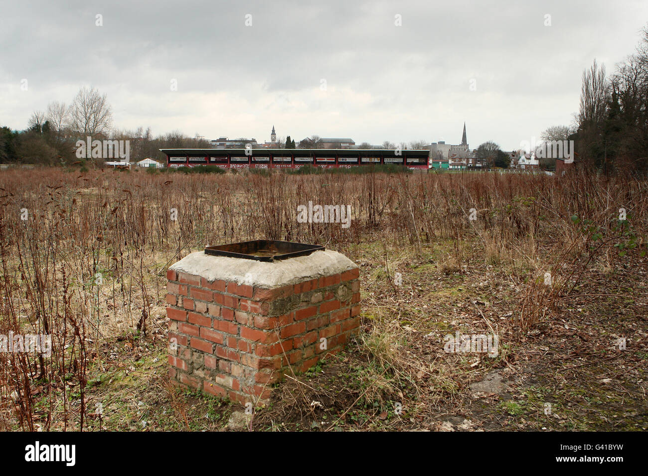 Disused football stadium hi-res stock photography and images - Alamy
