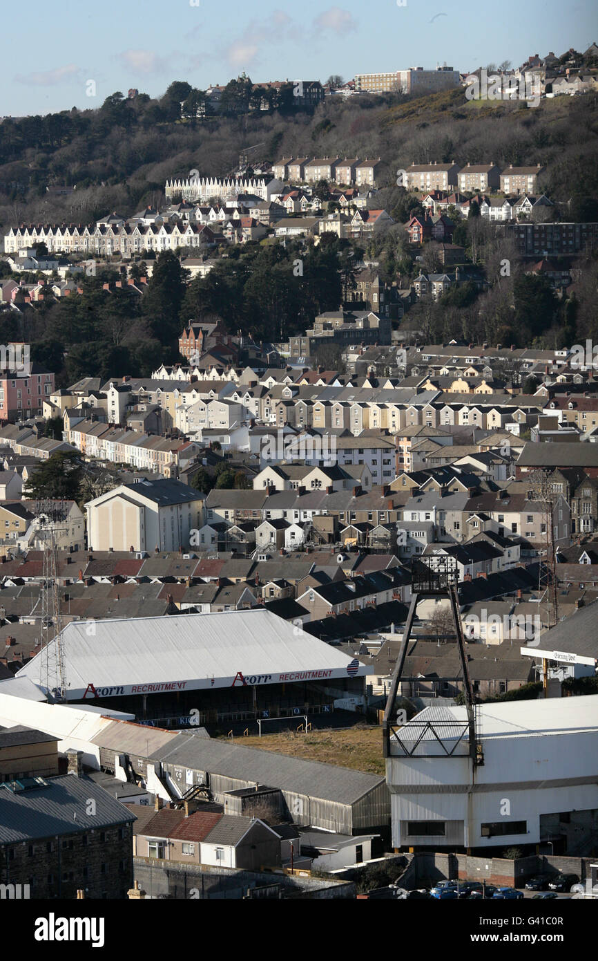 Vetch field football stadium swansea High Resolution Stock Photography ...