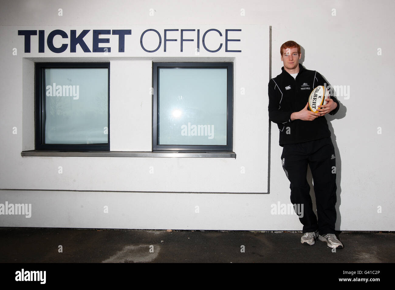 Glasgow Warrior's Rob Harley pictured after the press conference at ...