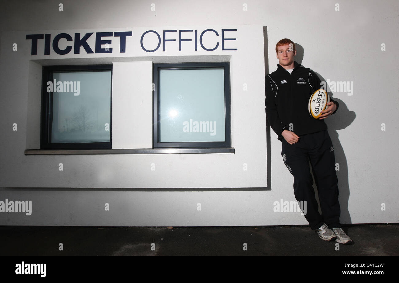 Glasgow Warrior's Rob Harley pictured after the press conference at ...
