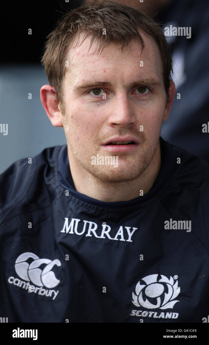 Scotland's Alastair Kellock during a training session at the University ...