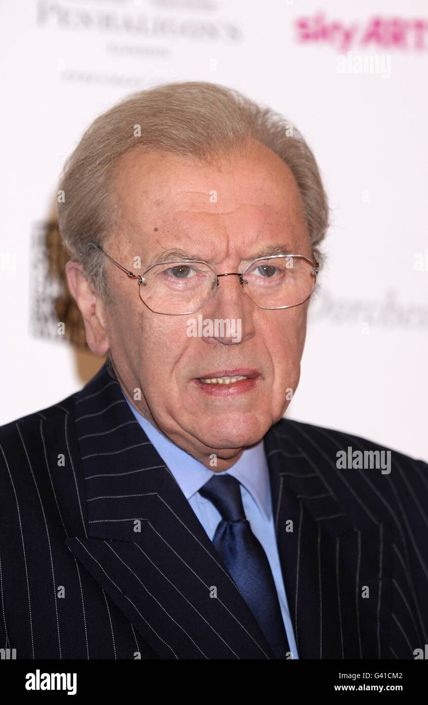 Sir David Frost arriving for the South Bank Sky Arts Awards at the ...