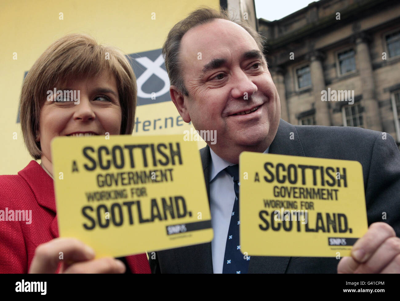 Snp launches election campaign hi-res stock photography and images - Alamy